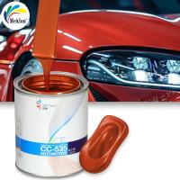 China Retro Orange Classic Durable And Wear-Resistant Car Paint for sale