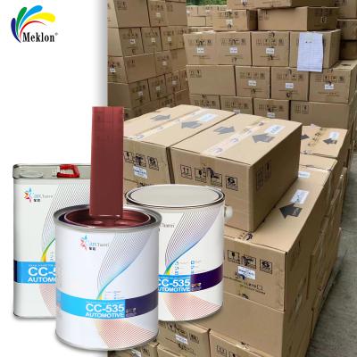 China Meklon Manufactures Red 1K Automotive Repair Paint Acrylic Paint That Matches The Original Factory Color for sale
