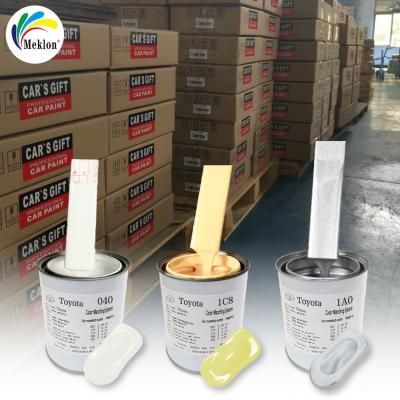 China Toyota 1K White Pearl Acrylic Automotive Paint Factory Direct Supply for sale