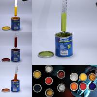 China MK143 Low VOC Fast Drying Blue Spray Paint Suitable For Multiple Fields for sale