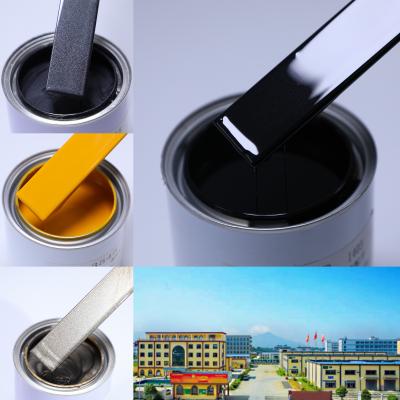 China Dongfeng Nissan G41 Obsidian Black Refinish Car Paint Subltle Metallic Sheen Acrylic for sale