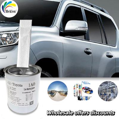 China Meklon Fine White Silver Automotive Powder Paint - Waterproof UV Resistant Coating for Car Surfaces with 24 Hour Drying Time for sale