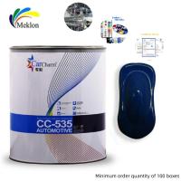 China UV Resistance Spray Car Refinishing Paint 1K Blue Car Coating For Repair for sale