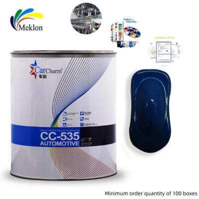 China UV Resistance Spray Car Refinishing Paint 1K Blue Car Coating For Repair for sale