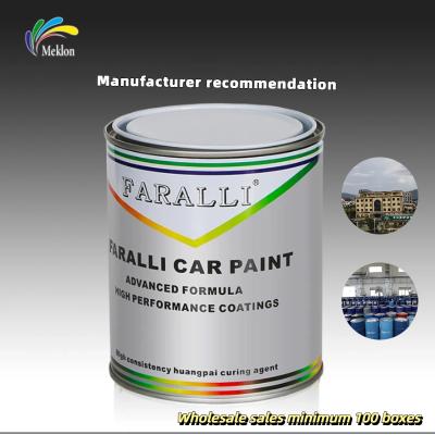 China 1K Pure Black Automotive Refinish Paint Spray Coating with 650ml Capacity - Professional Car Paint System for sale