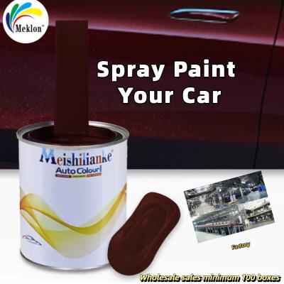 China 1K Red Car Repair Paint Car Auto Paint Colors Spectrophotometer Mixing Tinting Machine 2K Topcoat Refinishing for sale