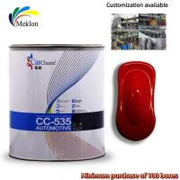 China Advanced Formula Interference Red Pearl Car Paint For Automotive Refinishing Professional Grade for sale