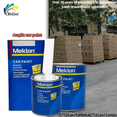 China Meklon A Multi Color Customizable Automotive Paint Manufacturer for sale
