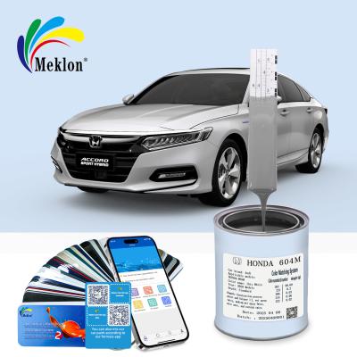 China GAC Honda Mocha Gold 604M Automotive Paint - 2K UV Resistant Finish with 100g Color Formula for Universal Applications for sale