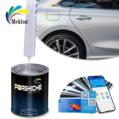 China Weatherproof Auto Body Paint with Super Shine White Pearl Effect - Durable Car Refinish Coating for Professional Applications for sale