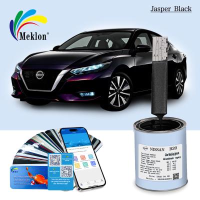 China Nissan Multiscene Durable Jasper Black Car Paint Waterproof Car Colour Match Spray Paint for sale