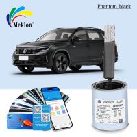 China Fast Drying Black Automotive Paint Standard Depth For SAIC Volkswagen 2019 Models LZ9Y Phantom for sale