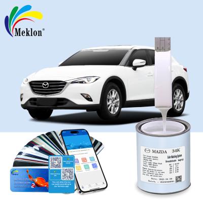 China 34K White Pearl Automotive Refinish Paint for Changan Mazda Angkesela 2020 Models - 1:1 Mixing Ratio, 100g Formula for sale