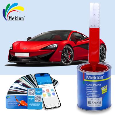 China Wear Resistant And Corrosion-resistant Flame Red Car Paint At Factory Prices for sale