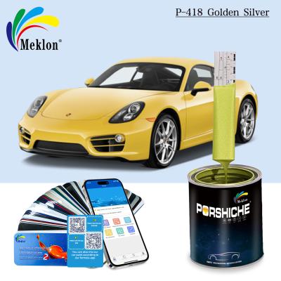 China UV-Resistant Metallic Automotive Paint - Gold & Silver Pearl Effect with Enhanced Durability and Weather Protection for sale