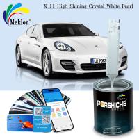 China P-X11 Crystal White Pearl Auto Paint with UV Protection - High Sparkle Automotive Finish for Professional Applications for sale