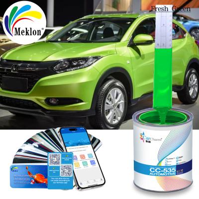 China Meklon GAC Honda Fresh Rhyme Green GY27M Car Paint - 100g Color Formula for 2018 Binzhi Models for sale