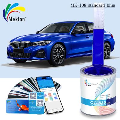 China Honda 1K Auto Refinish Paint Environmentally Friendly Efficient And Fast Drying Standard Blue Car Care Coating for sale