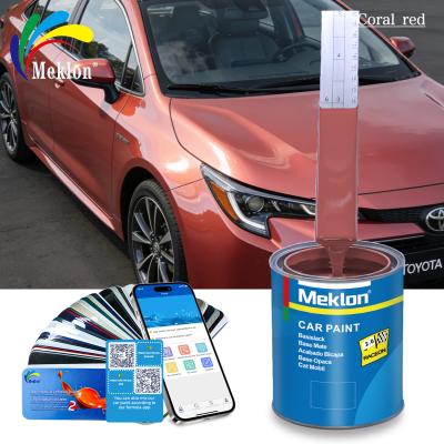 China GAC Toyota Coral Red 3R3 Automotive Paint - 100g Color Matching System for Camry 2014 Models for sale