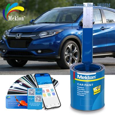 China GAC Honda Ocean Blue B593M Automotive Paint - 100g Mica Metallic Finish for 2020 Fit Models for sale