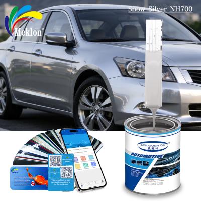 China Meklon GAC Honda Snow Silver NH700 Automotive Spray Paint - 100g Formula with Chemical Resistance for 2015 Models for sale