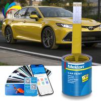 China Meklon GAC Toyota Tartrazine 6W2 Automotive Spray Paint - 100g Color System with Anti-Oxidation Protection for sale