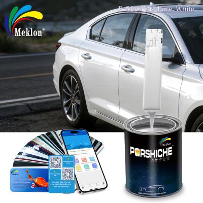 China Long-Lasting 2K Pure White Refinish Car Paint for High-Temperature Resistance for sale