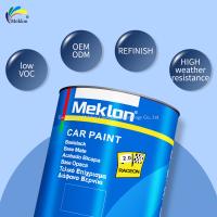 China Strong Tinting Weatherproof Uniform Dispersion Refinish Coating For Vehicle Renovation Auto Paint for sale