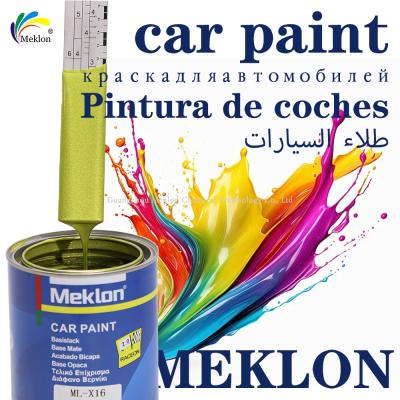 China Strong Tinting Weatherproof Uniform Dispersion Refinish Coating For Vehicle Renovation Auto Paint for sale