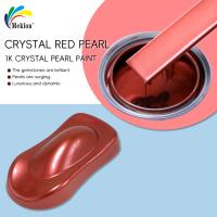 China Meklon MK-X-02 Crystal Red Pearl Industrial Car Refinish Spray Paint Acrylic Liquid Coating Manufacturer Factory Price for sale
