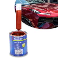 China Meklon MK-X-02 Crystal Red Pearl Industrial Car Refinish Spray Paint Acrylic Liquid Coating Manufacturer Factory Price for sale