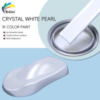 China Crystal White Pearl Industrial Spray Paint Car Refinish Paint Acrylic Car Paint Manufacturer Factory Price for Car Repair for sale