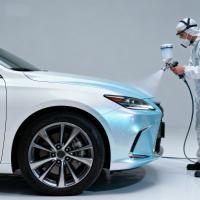 China High Gloss Crystal Blue Pearl Acrylic Automotive Car Refinish Paint Weather Resistant Car Paint for Car Repair for sale