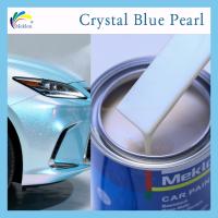 China High Gloss Crystal Blue Pearl Acrylic Automotive Car Refinish Paint Weather Resistant Car Paint for Car Repair for sale