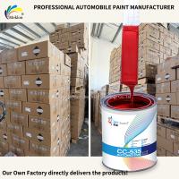 China High Shine Glitter Red Silver Acrylic Automotive Boat & Car Refinish Paint Spray Application Liquid Coating for Car Repair for sale