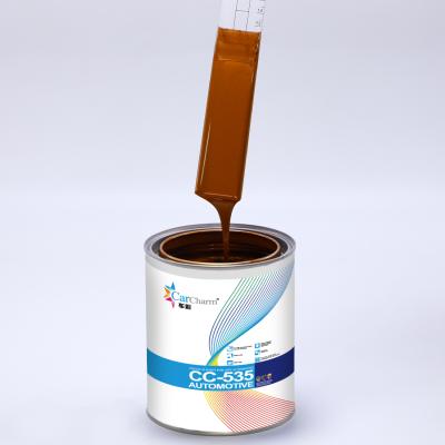 China Fast Drying 1K Orange Red Silver Acrylic Paint Automotive Car Refinish Coating & Paint Industrial Use Car Repair & Renovation for sale