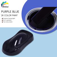 China Fast Drying 2K Purple Blue Acrylic Paint Automotive Car Refinish Coating & Paint for sale