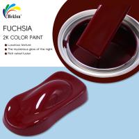 China Fuchsia Acrylic Automotive Car Refinish Spray Paint Industrial Liquid Coating for sale