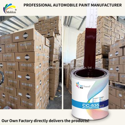 China Fuchsia Acrylic Automotive Car Refinish Spray Paint Industrial Liquid Coating for sale
