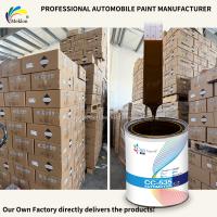 China Weather Resistant 1K Transparent Iron Yellow Acrylic Paint Car Paint Automotive Coating & Paint for sale