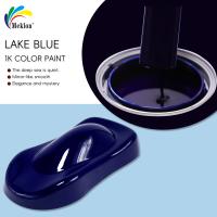 China Lake Blue Acrylic Paint Automotive Car Refinish Coating & Car Repair Paint for sale