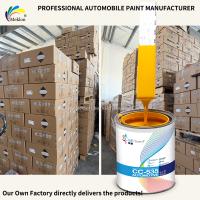 China 2113 Middle Yellow 2K Acrylic Car Repair Paint High-Solid Acrylic Topcoat with Intelligent Color Matching System for sale