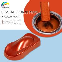 China Car Repair Paint Crystal Bronze Pearl 1L Acrylic High Gloss Factory Wholesale Ready to Ship for sale