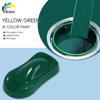 China Car Repair Paint 117 Yellow Green 1L Acrylic Industrial Weatherproof Yatu Standard Custom 7-14 Days for sale