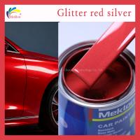 China Refinish Car Paint professional automotive paint designed for application and excellent adhesion on various car body panels X09 Glitter Red Silver for sale