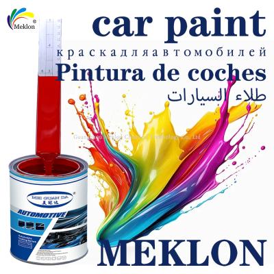 China Premium Scarlet 2K Car Body Coating UV Fade Resistant Factory Direct Car Repair Paint for sale