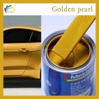 China Professional 1K Pearl Base Coat Golden Pearl For Luxury Auto Refinish Wholesale for sale