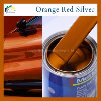 China 420 Orange Red Silver 1K Metallic Color Tinter High Chroma Medium-Coarse Effect Pigment for sale