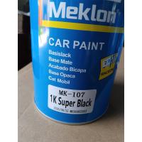China ML-137P 1K Pure Black Acrylic Car Paint High Gloss Solid Color Automotive Refinishing Paint For Car Body Repair for sale