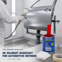 China MK-218 2K Scarlet Red Automotive Paint Color Tinter Acrylic Resin High Coverage Car Refinishing Coating for sale